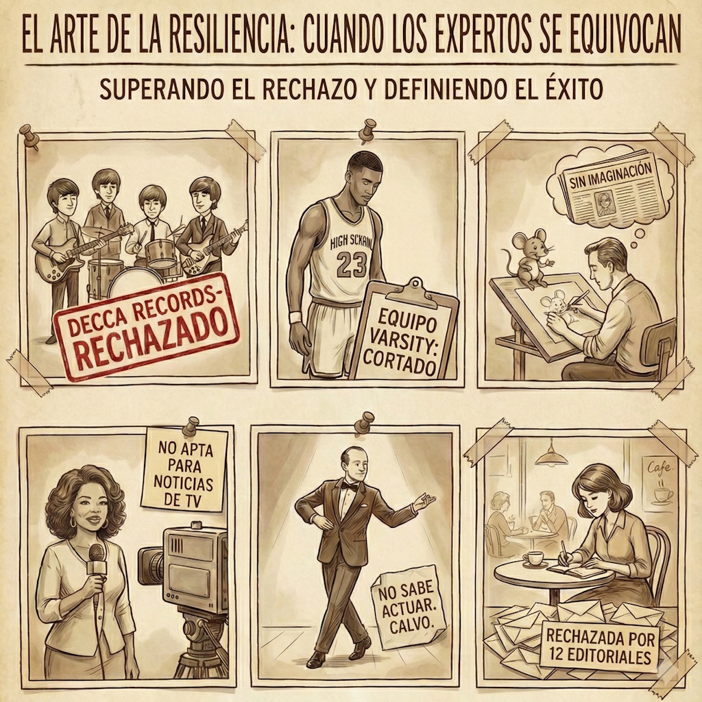 Cuando el experto se equivoca: 6 Genios que triunfaron tras un 'No ...