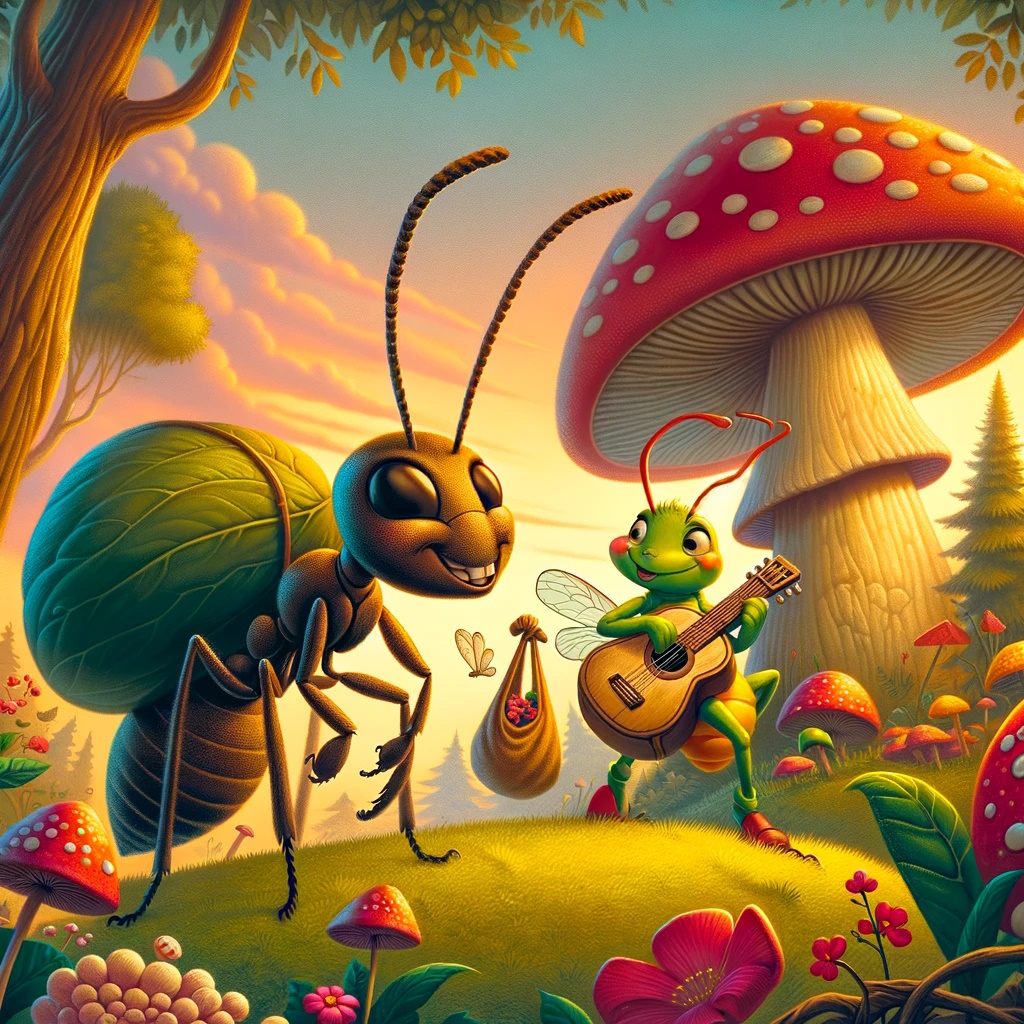 Cuento 'La hormiga y la cigarra' - psicologia.com